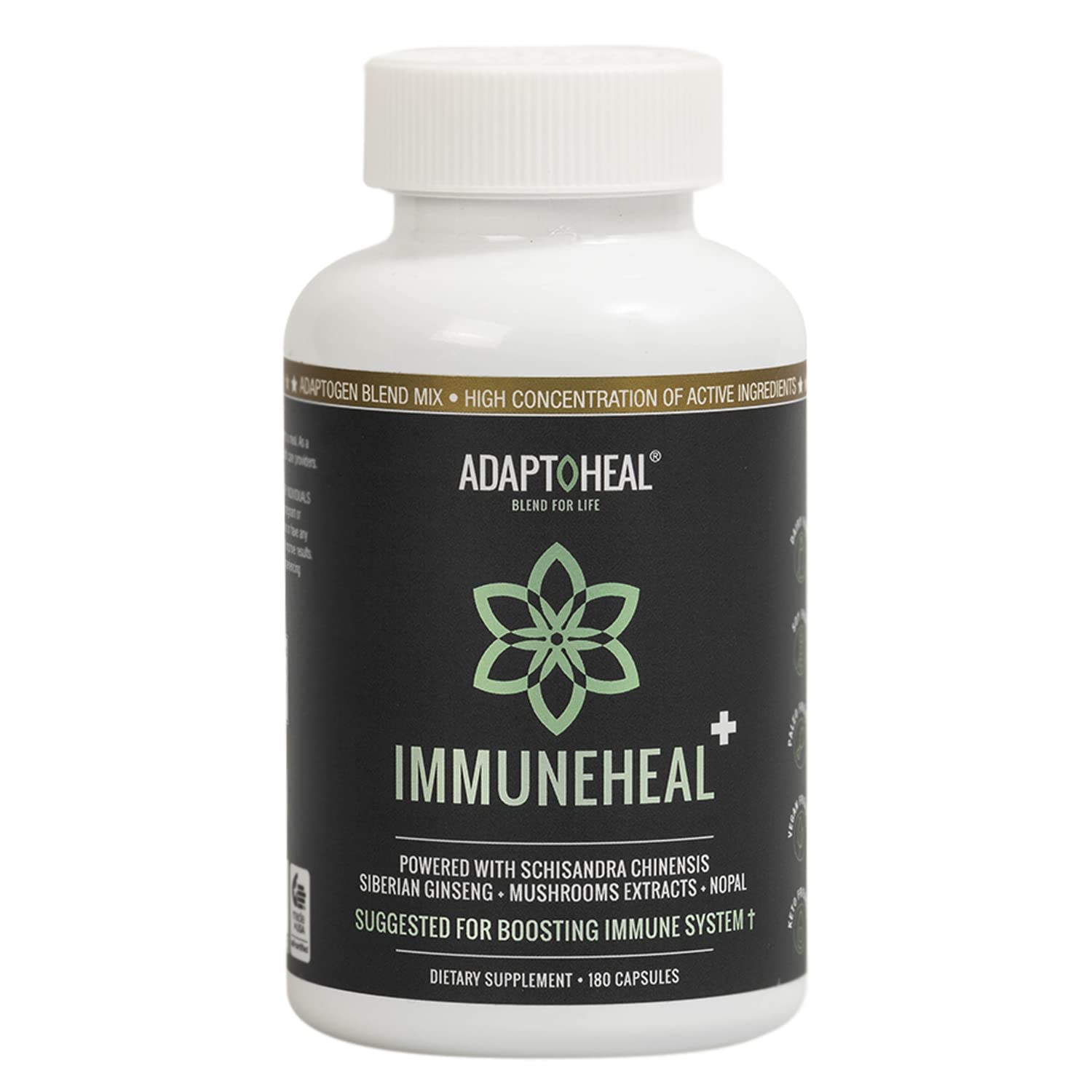 ADAPTOHEAL Immuneheal - Adaptogen, Immune System Booster Supplement ...