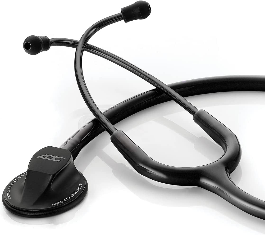 ADC Adscope 615 Platinum Sculpted Clinician Stethoscope with Tunable ...