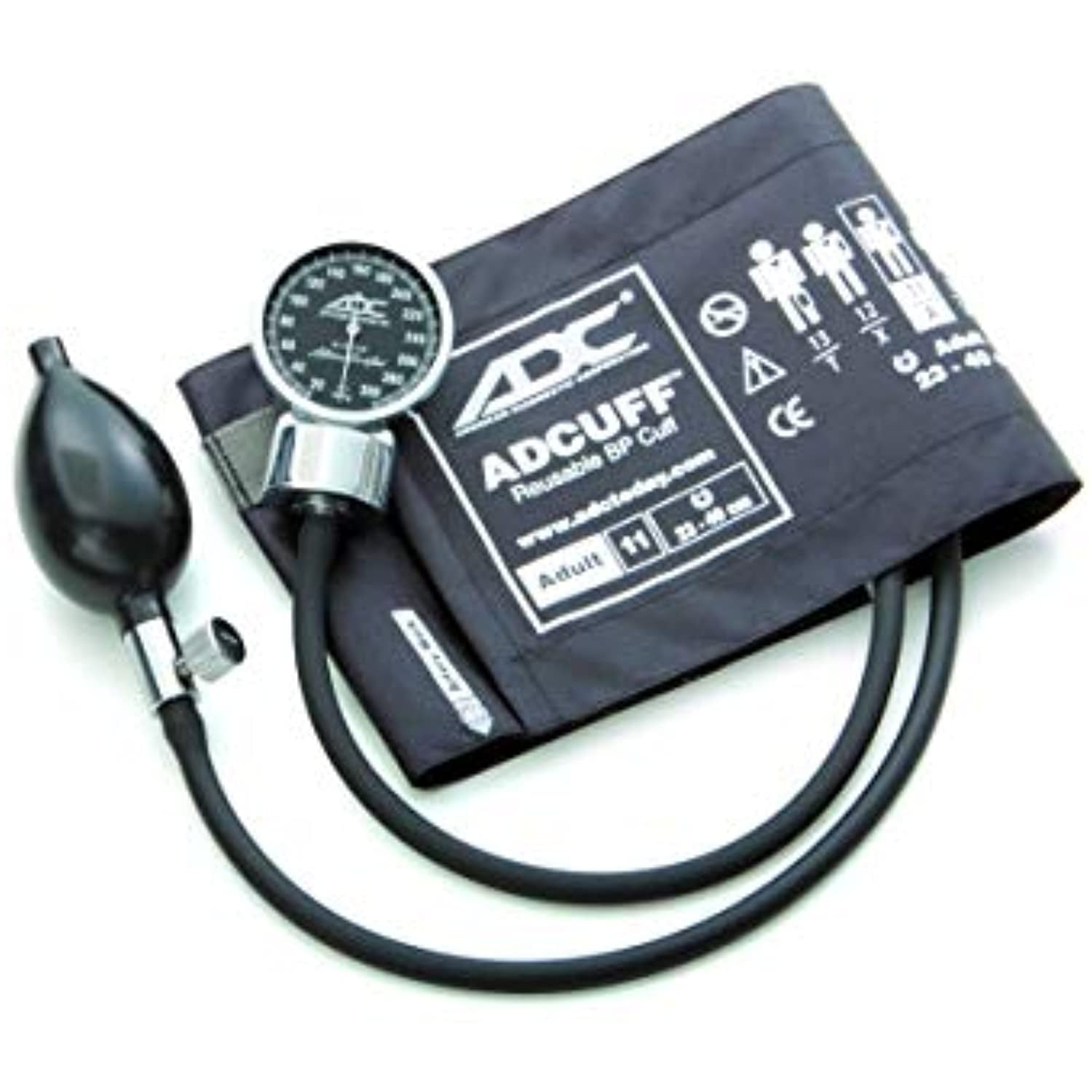 ADC Diagnostix Blood Pressure Cuff - Gray - Walmart.com