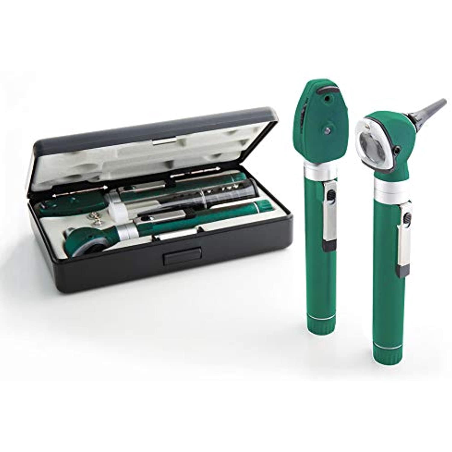 ADC Otoscope/Ophthalmoscope Diagnostic Set, Pocket Size, LED Lamp, 2.5V ...