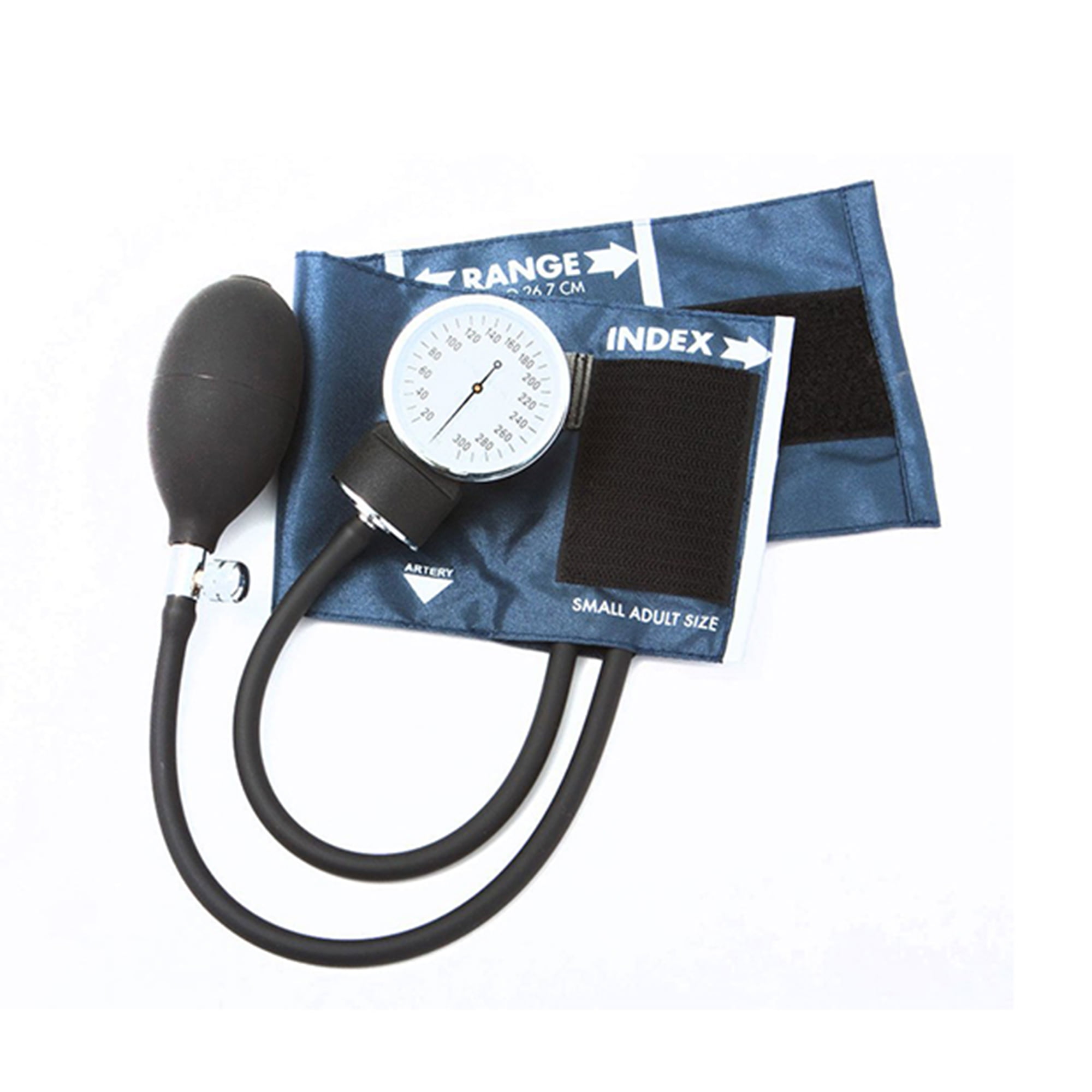 ADC Small Adult Cuff Arm Aneroid Sphygmomanometer Unit 2-Tubes Blue 1 ...