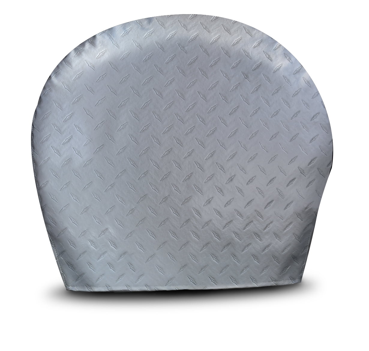 ADCO 3751 Silver #1 Diamond Plated Steel Vinyl Tyre Gard Wheel Cover ...