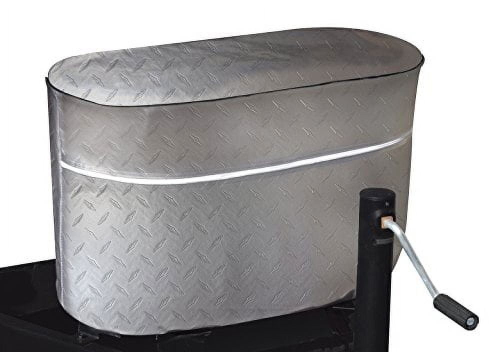 Free Shipping! ADCO Double Vinyl Propane Tank Cover, Diamond Plated ...