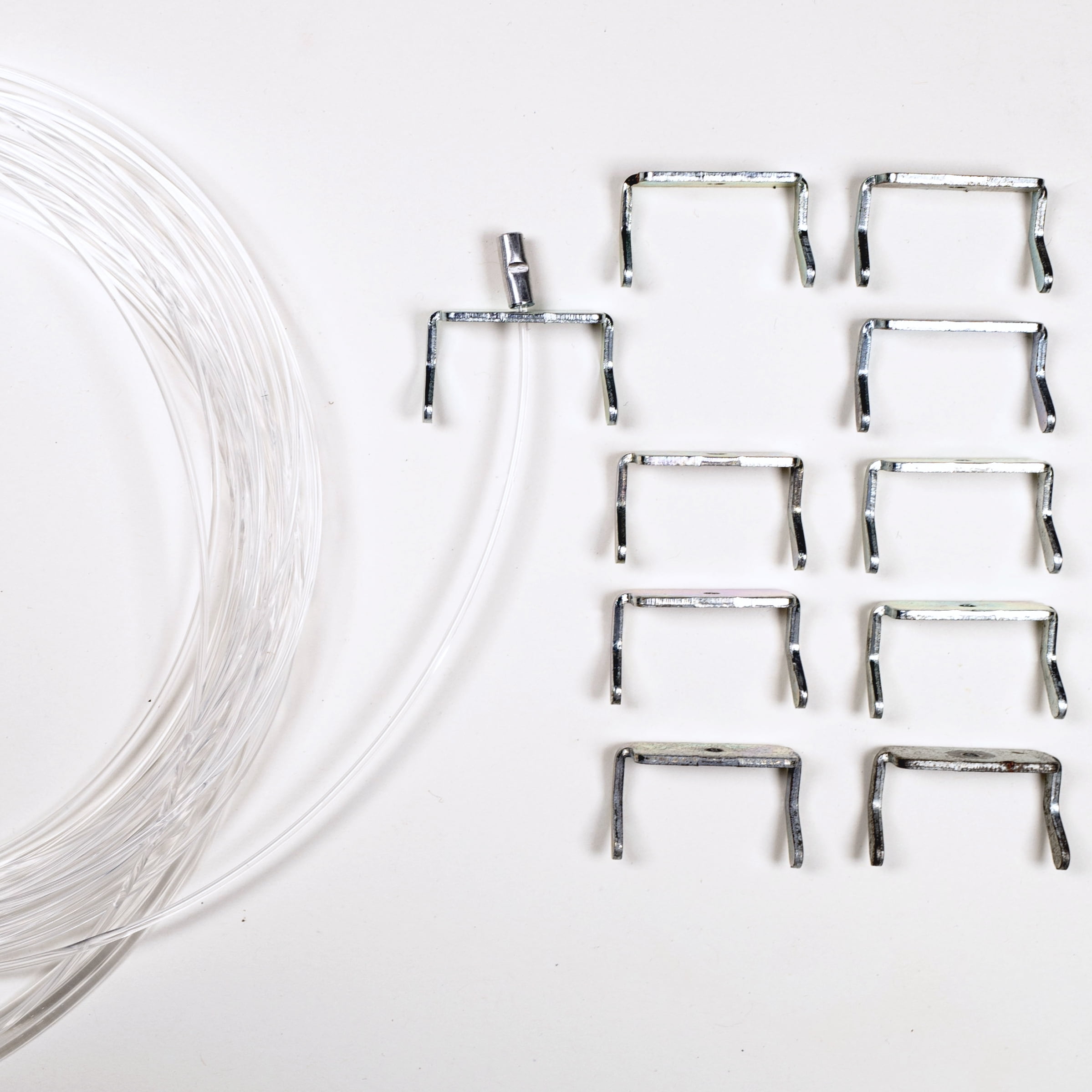 Gallery System Art Displays Clearline Cable Hangers, 10 Pack for ...