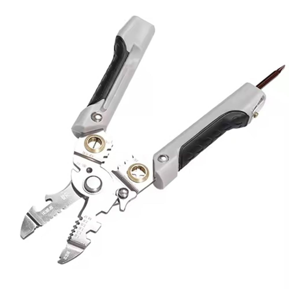 ADDGRIP AGWS01 Multifunctional Wire Stripper and Cutter Tool Includes ...