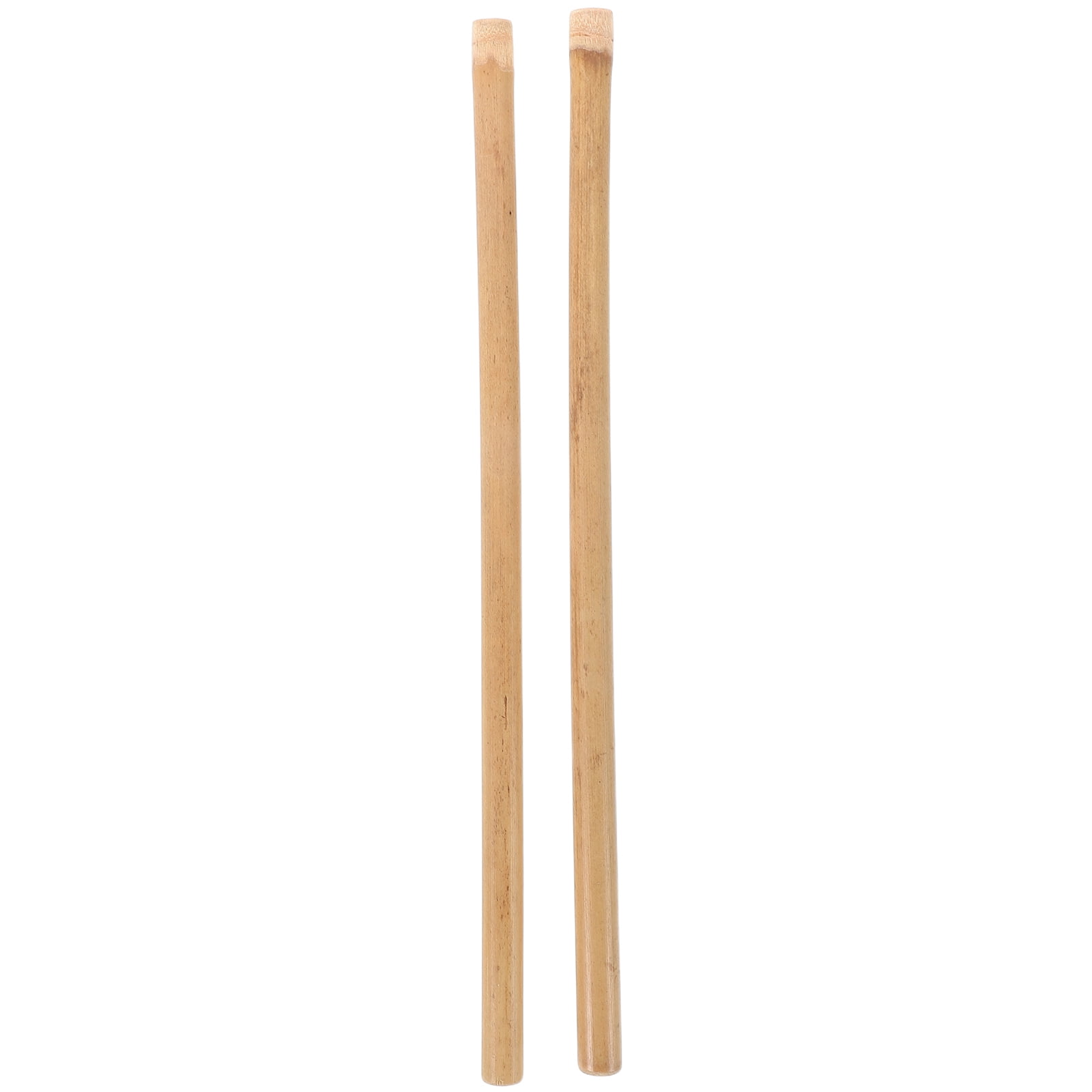 ADDHAT 1Pair Bamboo Drumsticks Professional Percussion Sticks with ...