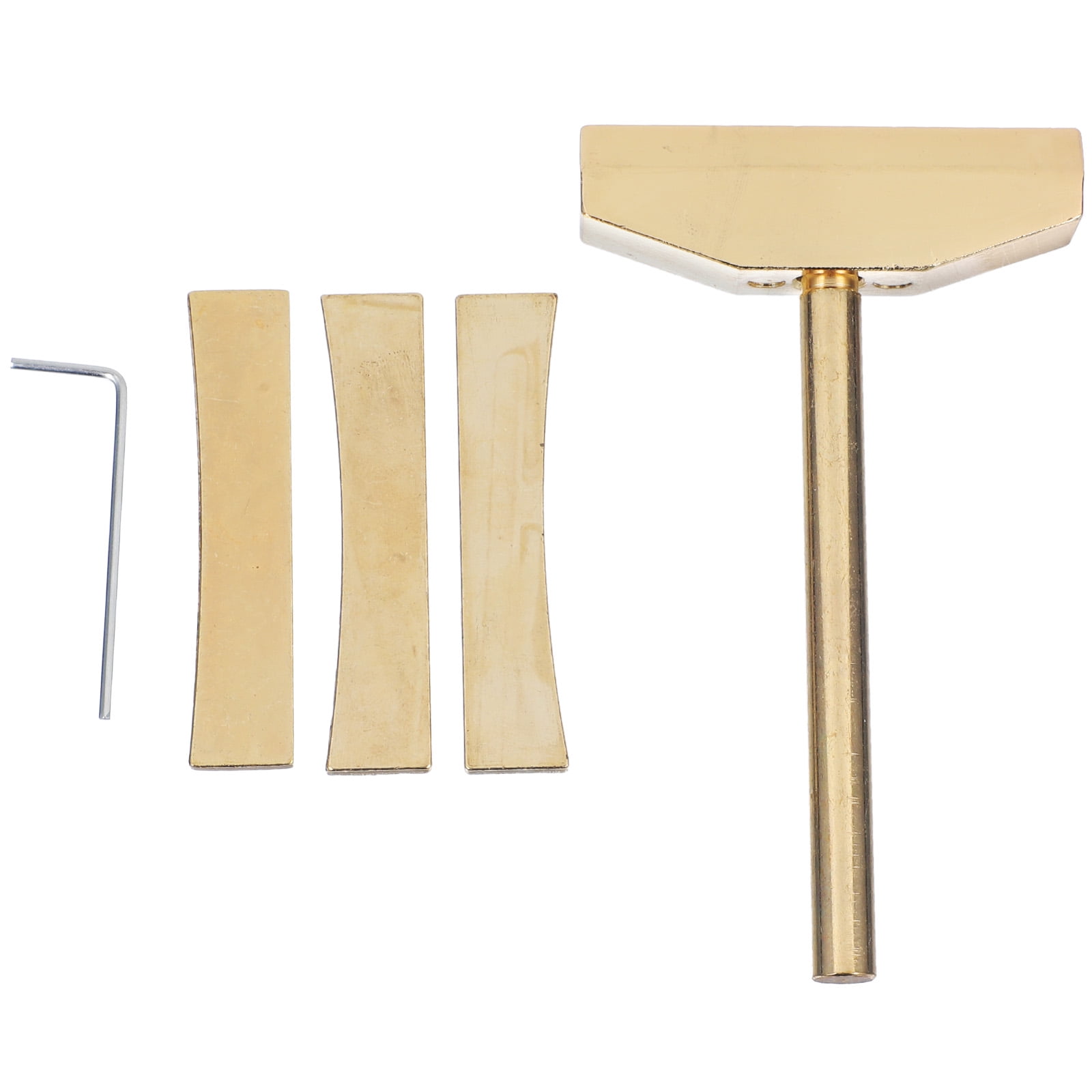 ADDHAT Guitar Fretboard Press Caul Golden Alloy for Guitar Practical ...