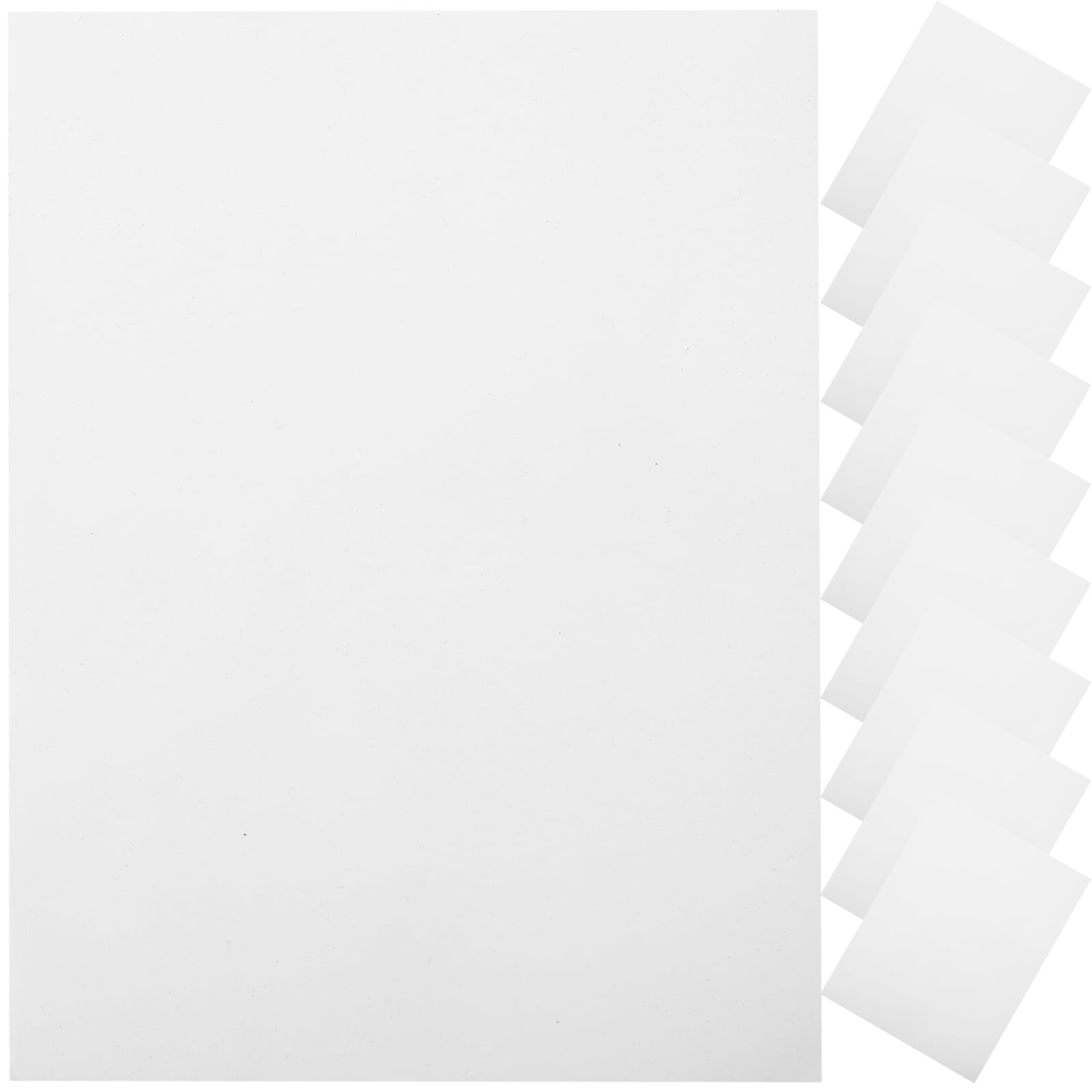 ADDHAT Clear A4 Double-Sided Adhesive Paper for Arts and Crafts, No ...