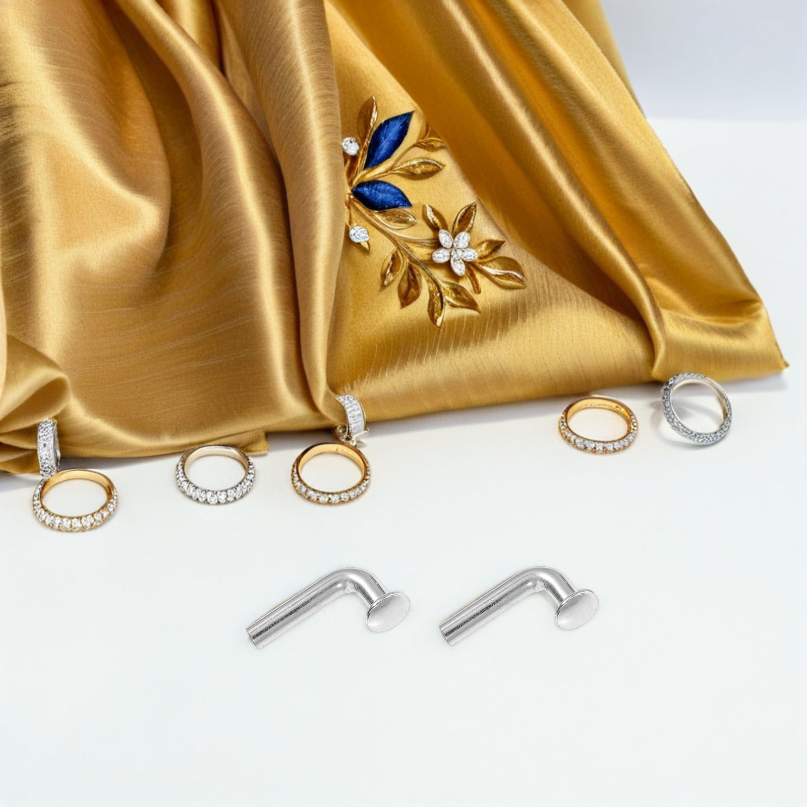 ADDHAT 100Pack Metal Racking Clip Silver for Warehouse Heavy Duty ...