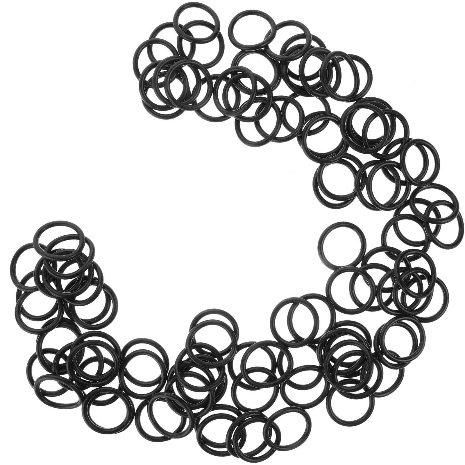 ADDHAT 100Pcs Black Rubber Seal Ring Small Fire Extinguisher Parts and ...