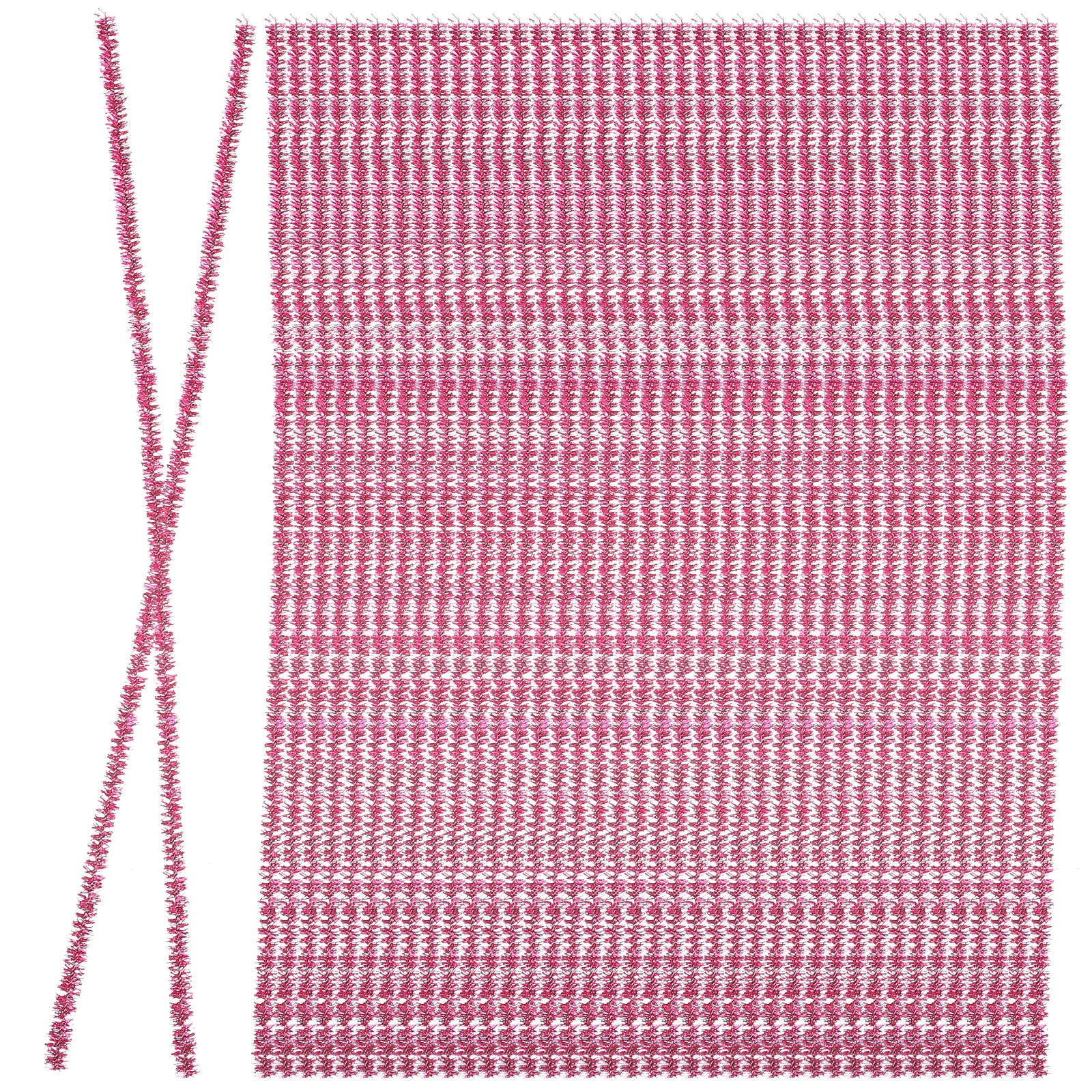 ADDHAT 100Pcs Craft Shiny Sticks Chenille Stems For Diy Lovers ...