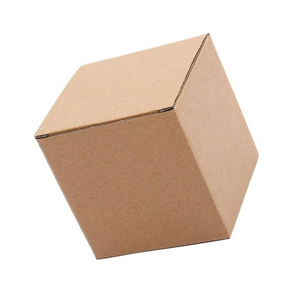 ADDHAT 10Pcs Paper Packing Box Safe Packaging Khaki Small Boxes for ...