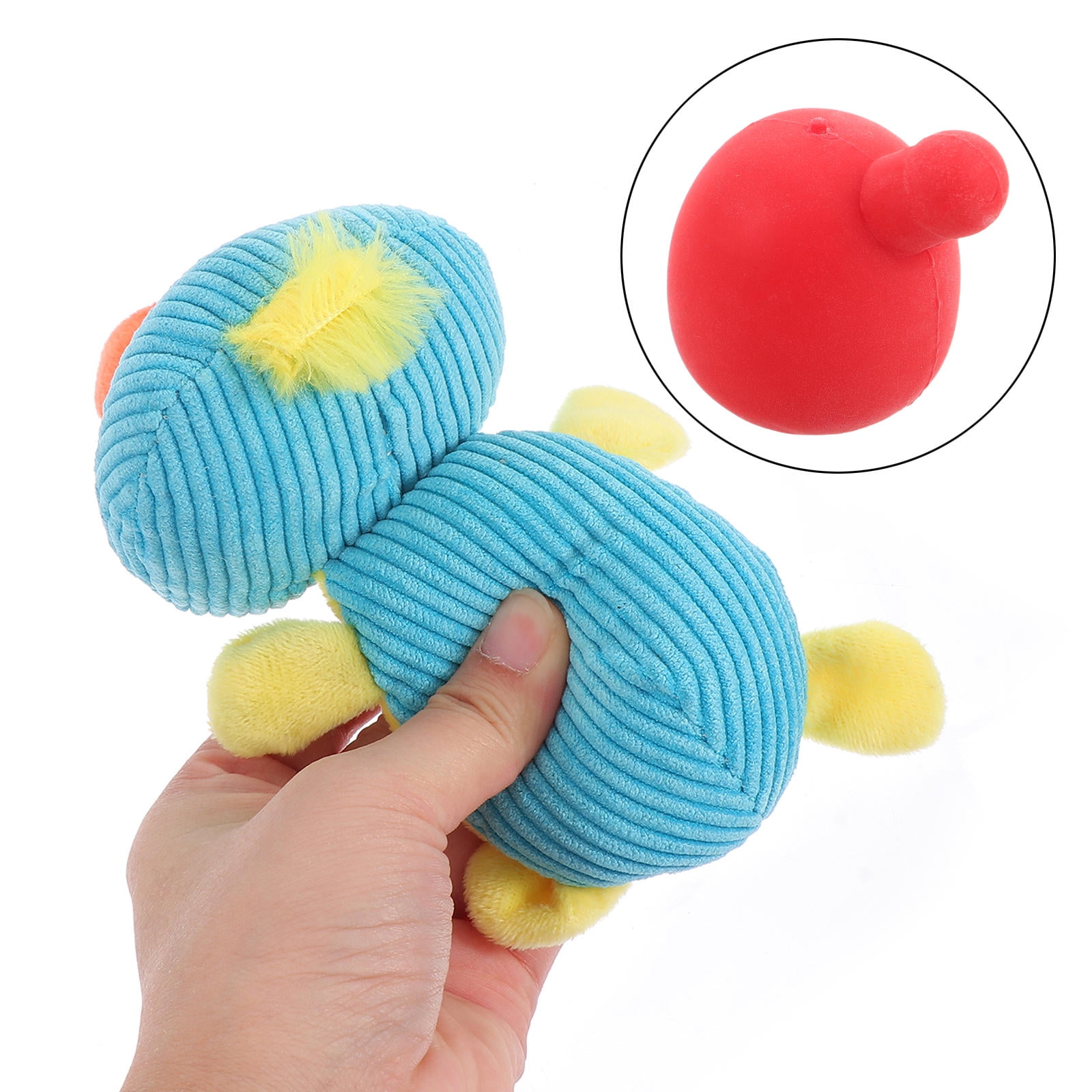 ADDHAT 10pcs Squeeze Ball Insert Red PVC For Crafting Activities And ...