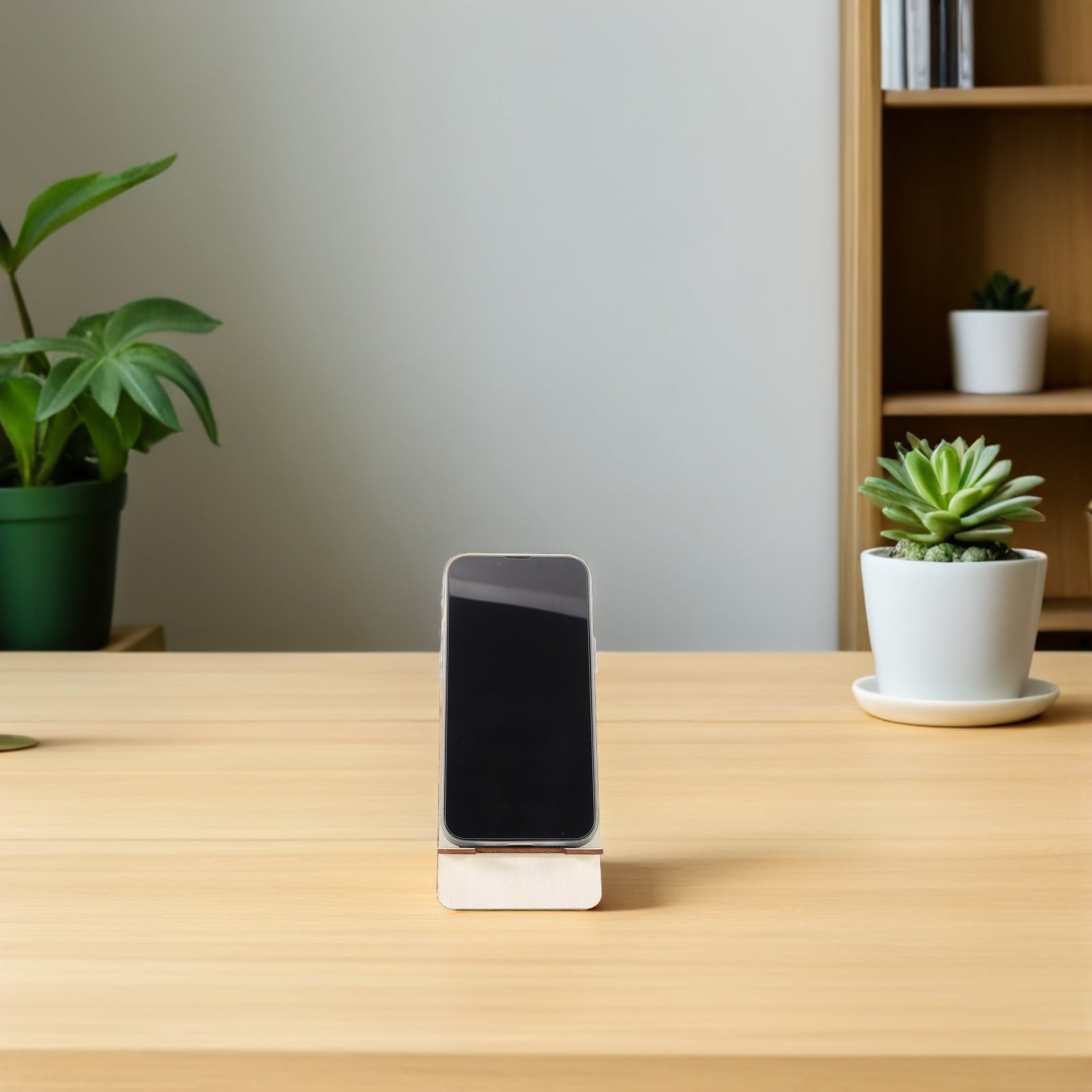 ADDHAT Set of 10 Beige Tablet Desk Organizers for Crafts and Portable ...