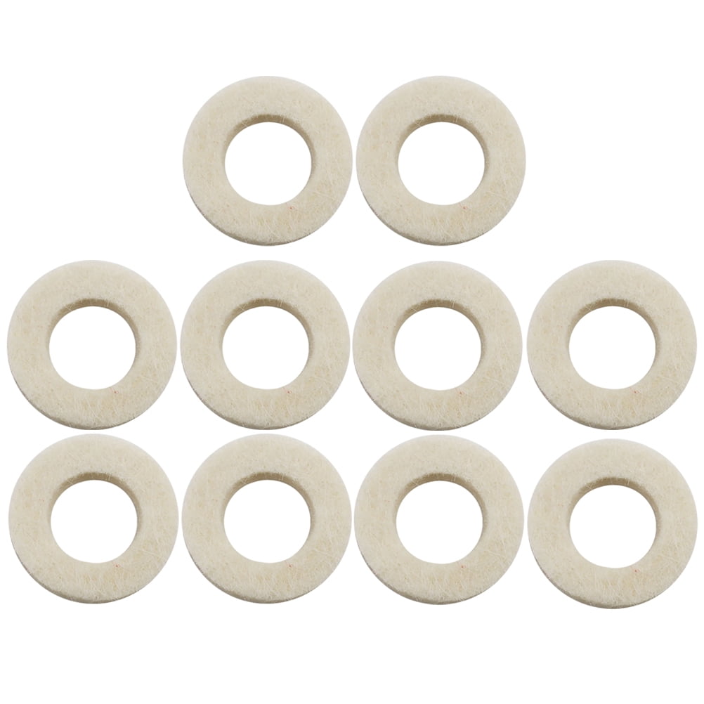 ADDHAT 10pcs Trumpet Felt Washers Cushion Pad Trumpets Musical ...