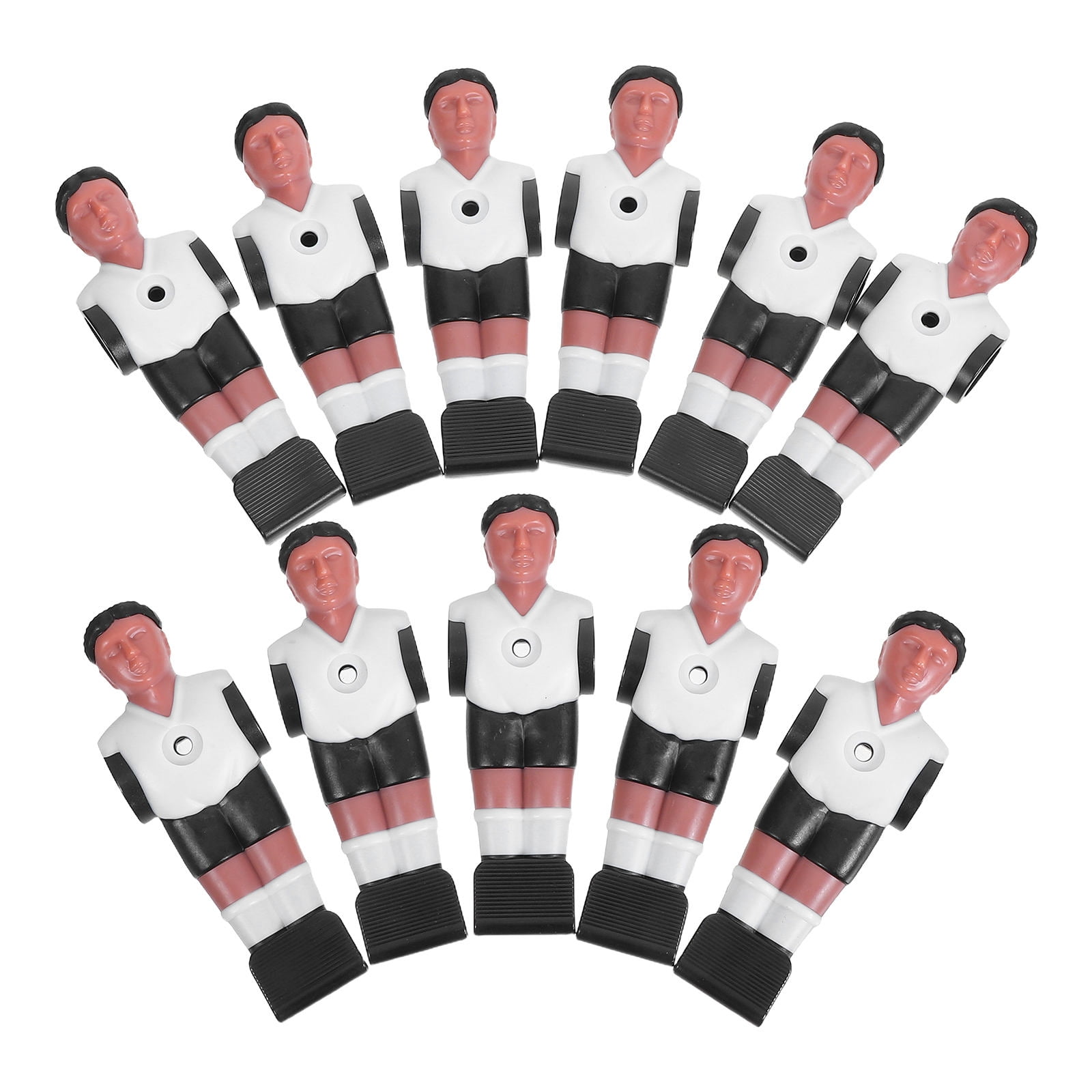 ADDHAT 11-Piece Plastic Foosball Player Figurines Set for Soccer Table ...