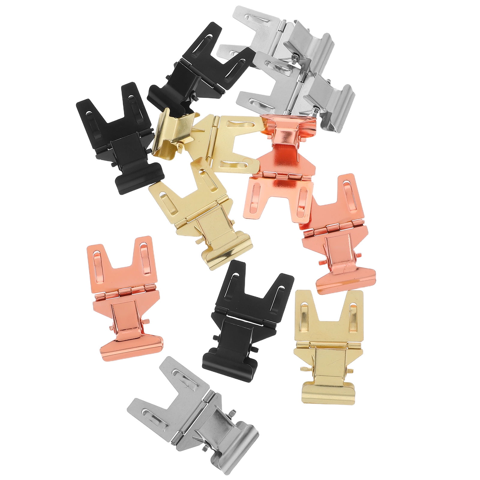 ADDHAT Metal Label Clips Stainless Steel for Display Addhat 12Pcs ...