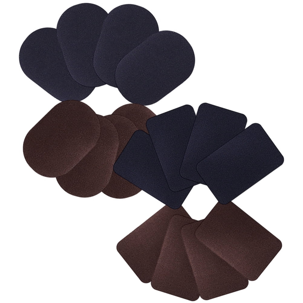 ADDHAT Black Twill Fabric Iron-On Patches for Clothes, Easy to Use ...