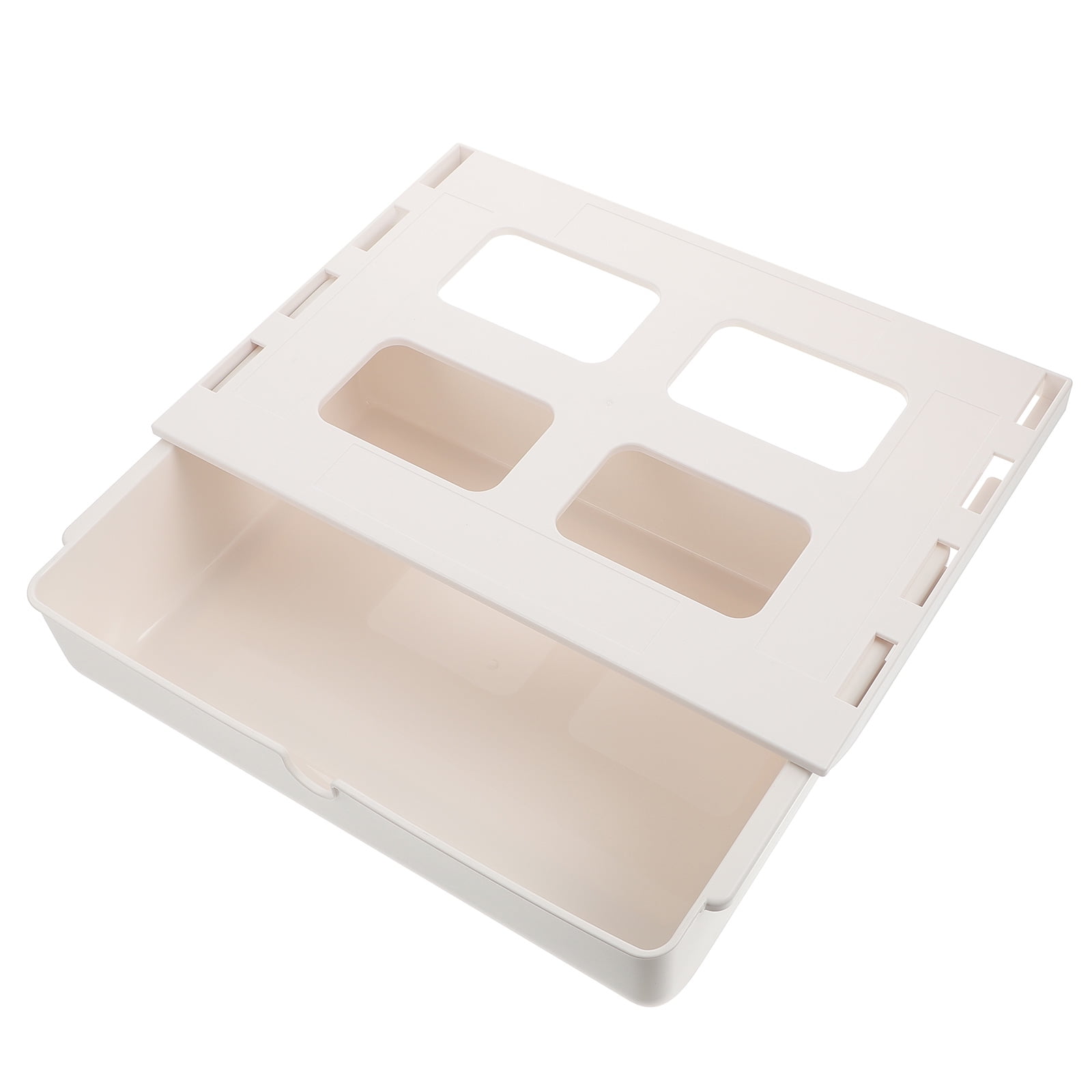 ADDHAT 1Pack Drawer Type Storage Box White for Home Users Break ...