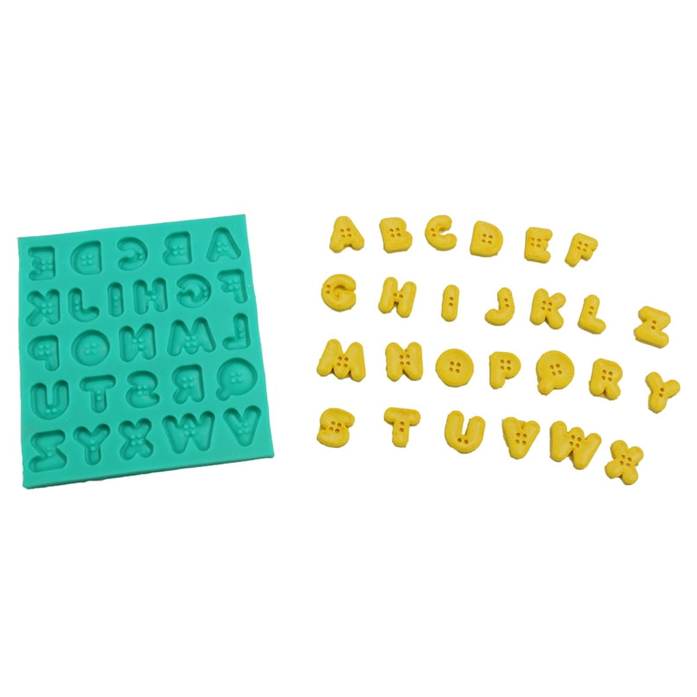 ADDHAT 1Pack Letter Shape Mold for Chocolate Molding and Biscuit Baking ...