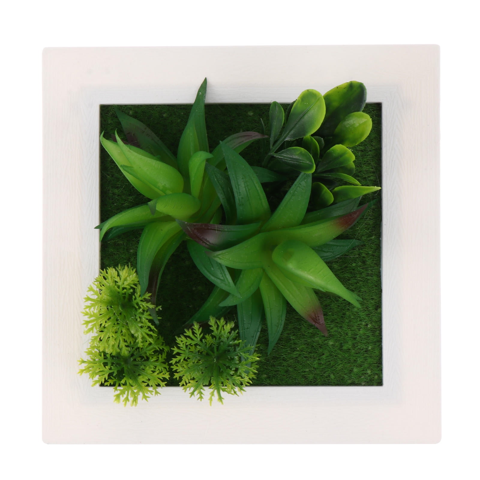 ADDHAT 1Pack Nature Decor Faux Plants Artificial Wall Art Photo Frame ...