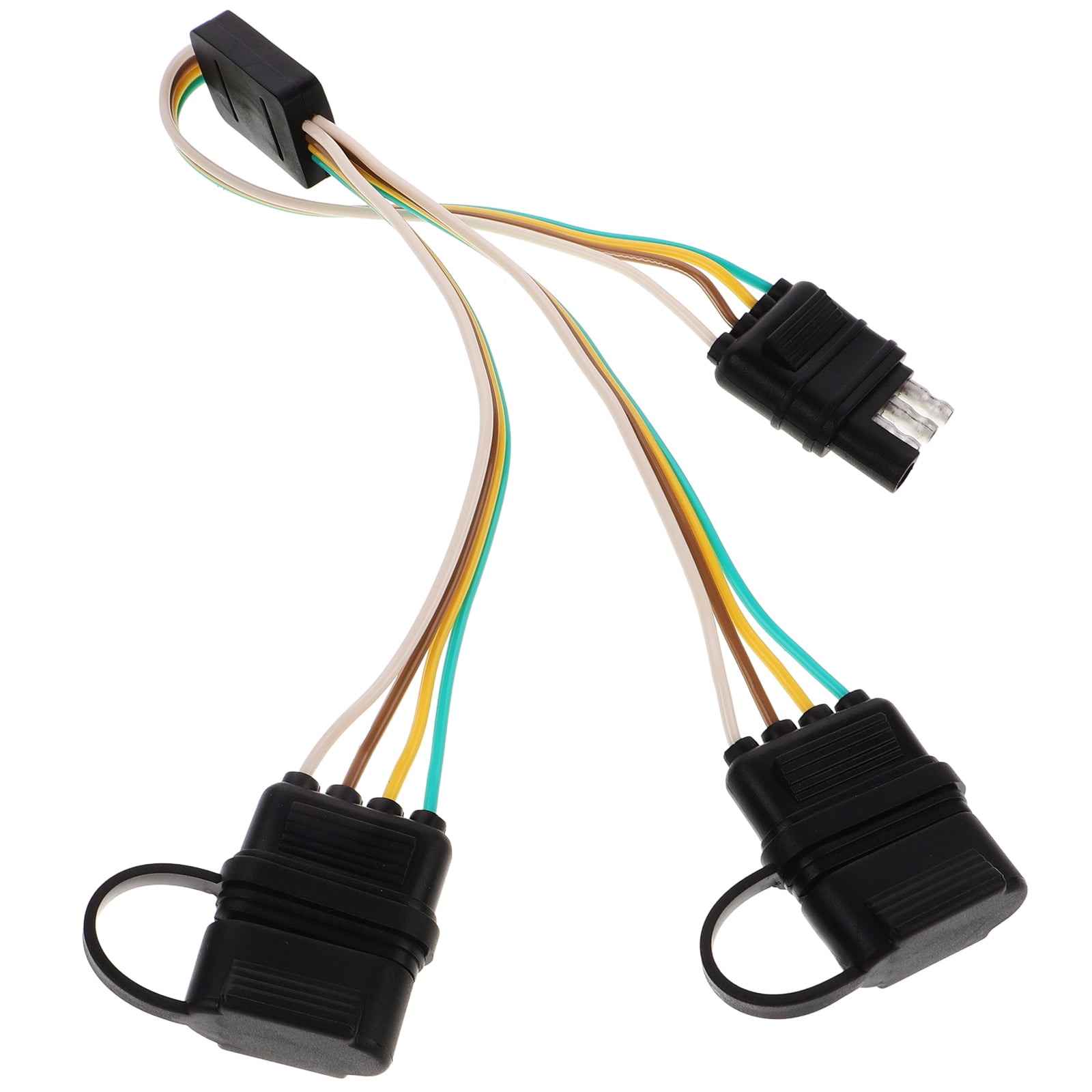 ADDHAT 1Pack Trailer Cable Wiring Adapter Connector with Copper ...