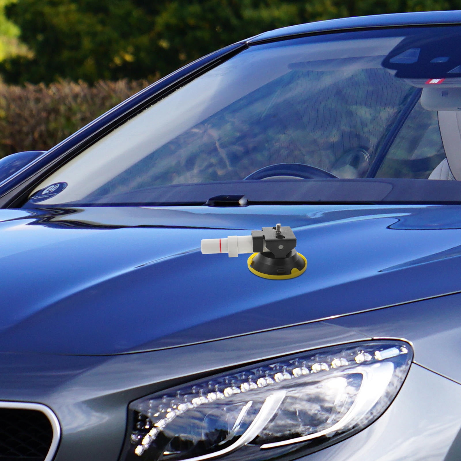 ADDHAT 1Pack White Nbr Rubber Hand Pump Suction Cup for Car Automotive ...