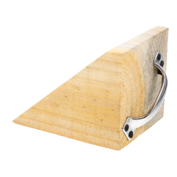 ADDHAT 1Pcs Beige Lightweight Wheel Chocks Triangular Block for Drivers ...