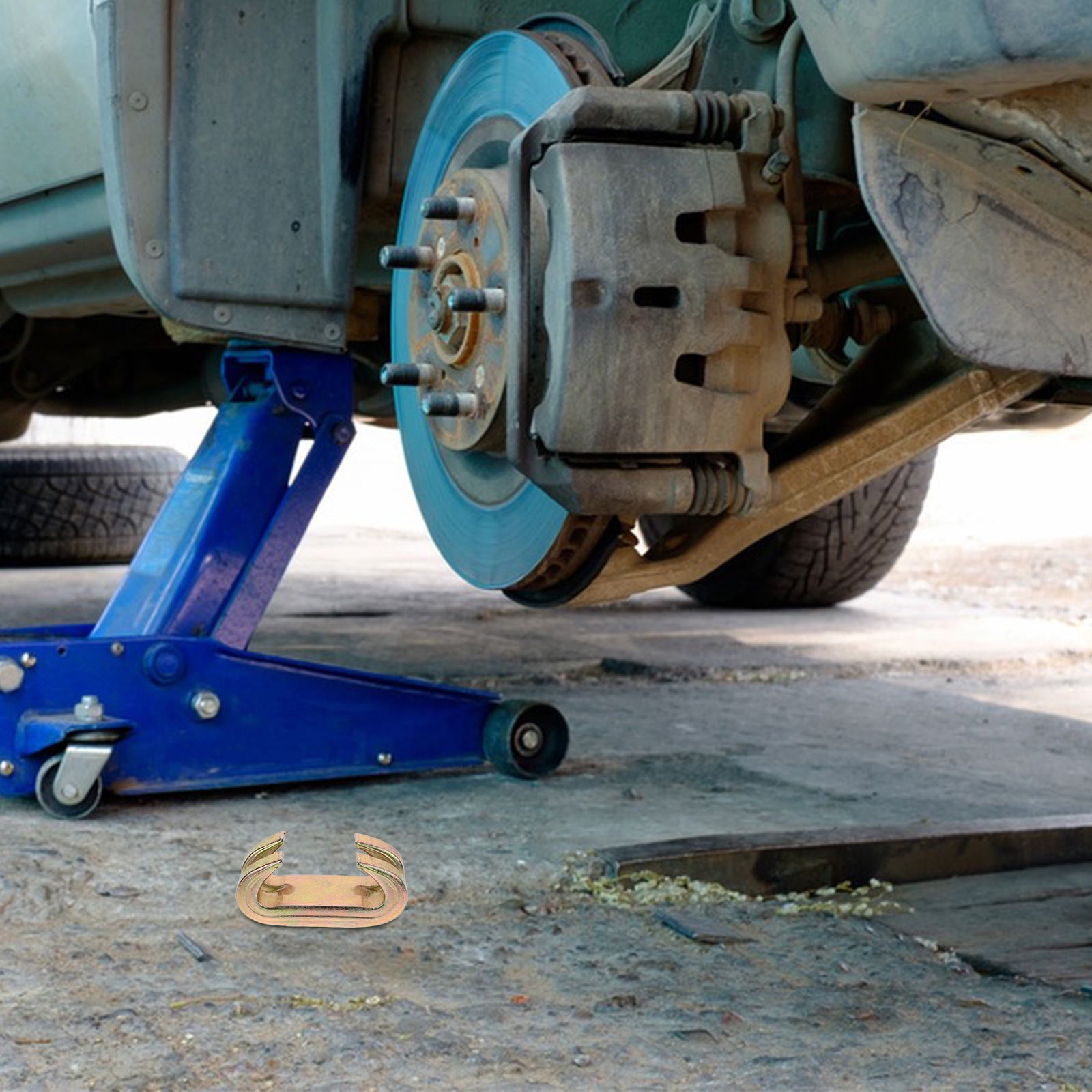 ADDHAT 1Pcs Golden Iron Auto Body Pulling Clamp for Dent Repair and ...