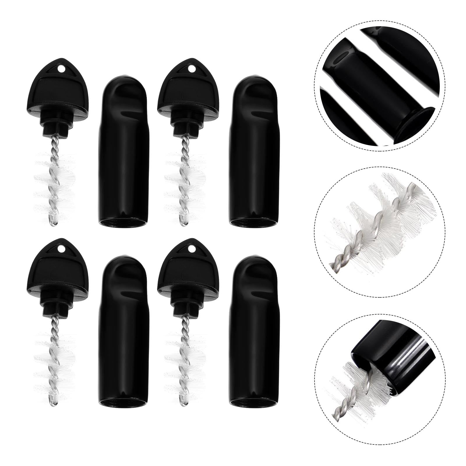 ADDHAT 1Set Beer Barrel Faucet Rubber Tap Covers with Cleaning Brushes ...
