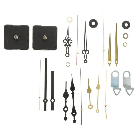 ADDHAT 1Set High Torque Black Clock Movement Replacement Parts for ...