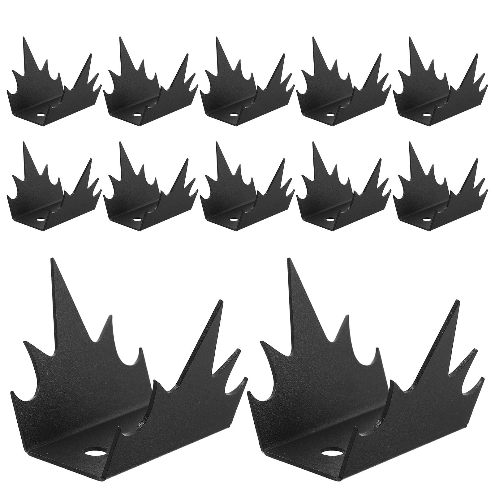 ADDHAT 1Set Metal Anti-Climb Spikes for Property Protection 1.97X1.69X0 ...