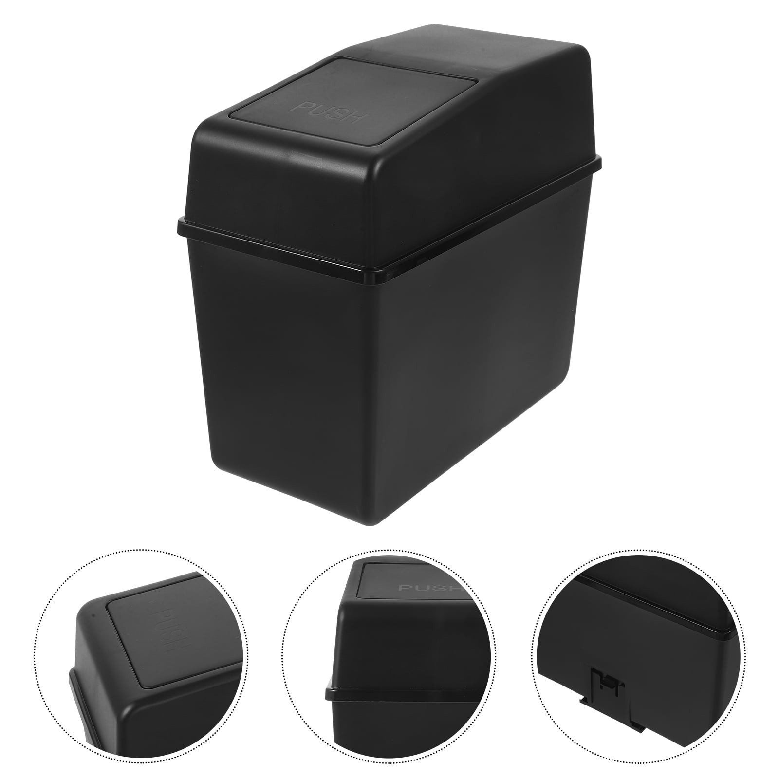 ADDHAT 1Set Sleek Design Auto Garbage Can with Plastic Material for ...
