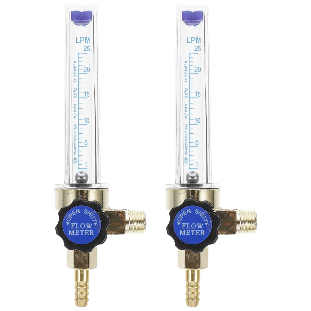 ADDHAT 2 Pcs Argon Flowmeters Carbon Dioxide Meter Accurate Gas ...