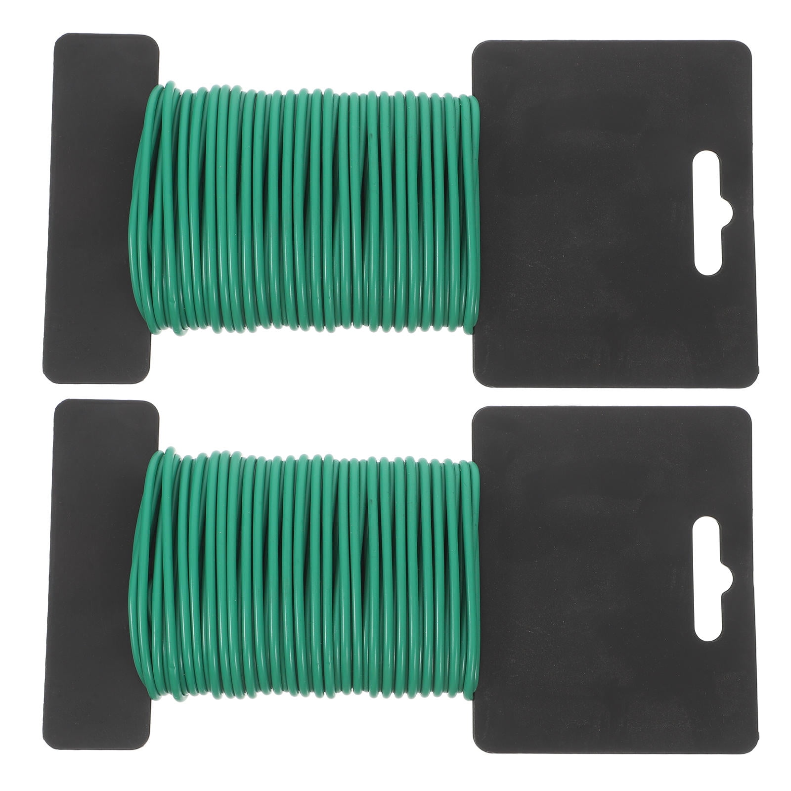 ADDHAT 2 Rolls Garden Flexible Tie TPR Green for Indoor and Outdoor ...