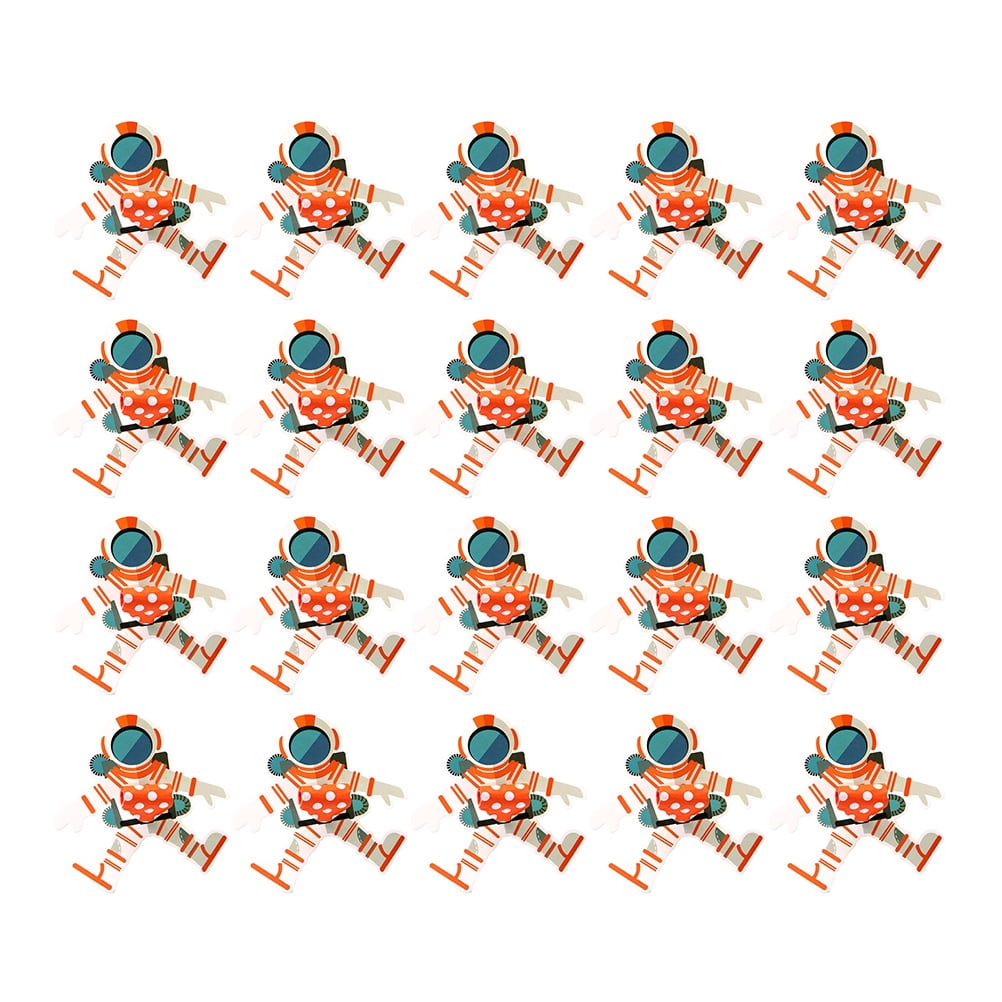 ADDHAT 20 Party Blowers Paper Noise Makers for Kids Space Theme Durable ...