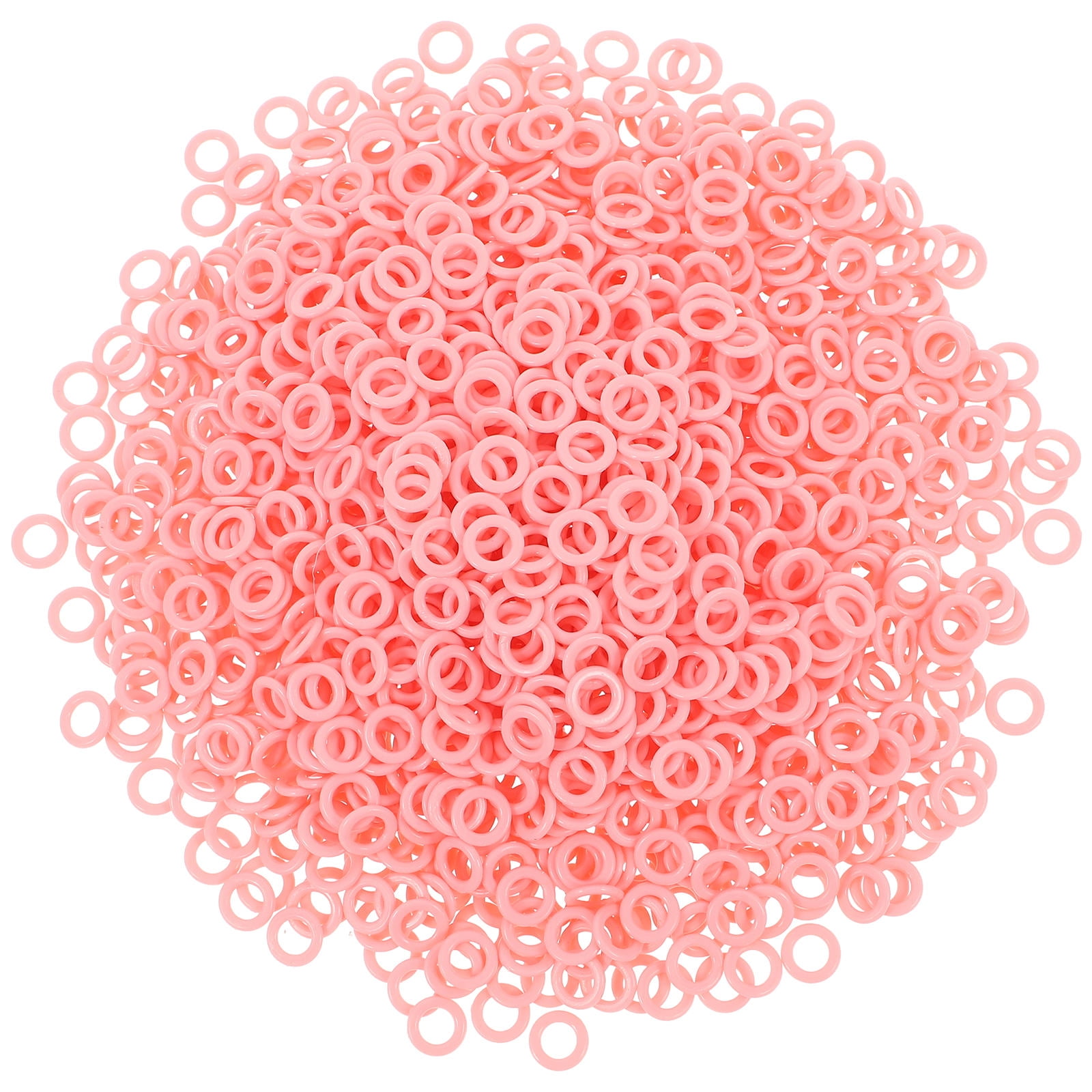 ADDHAT 2000Pcs Stitch Counting Marker Rings Pink Plastic Minimalist ...