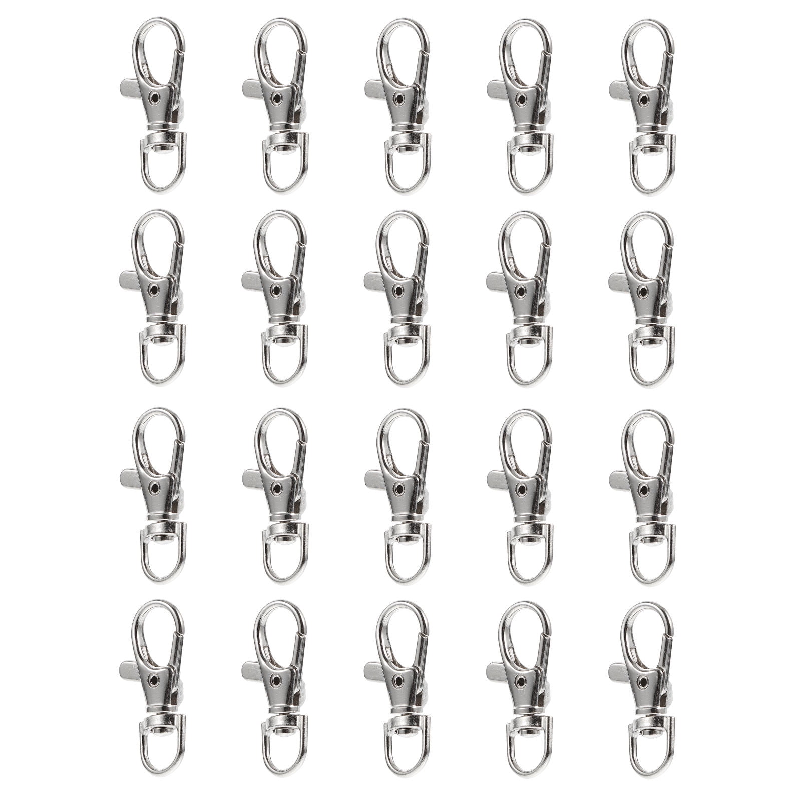 ADDHAT 20pcs Stainless Steel Birdcage Lock Metal Snaps for Pet Owners ...