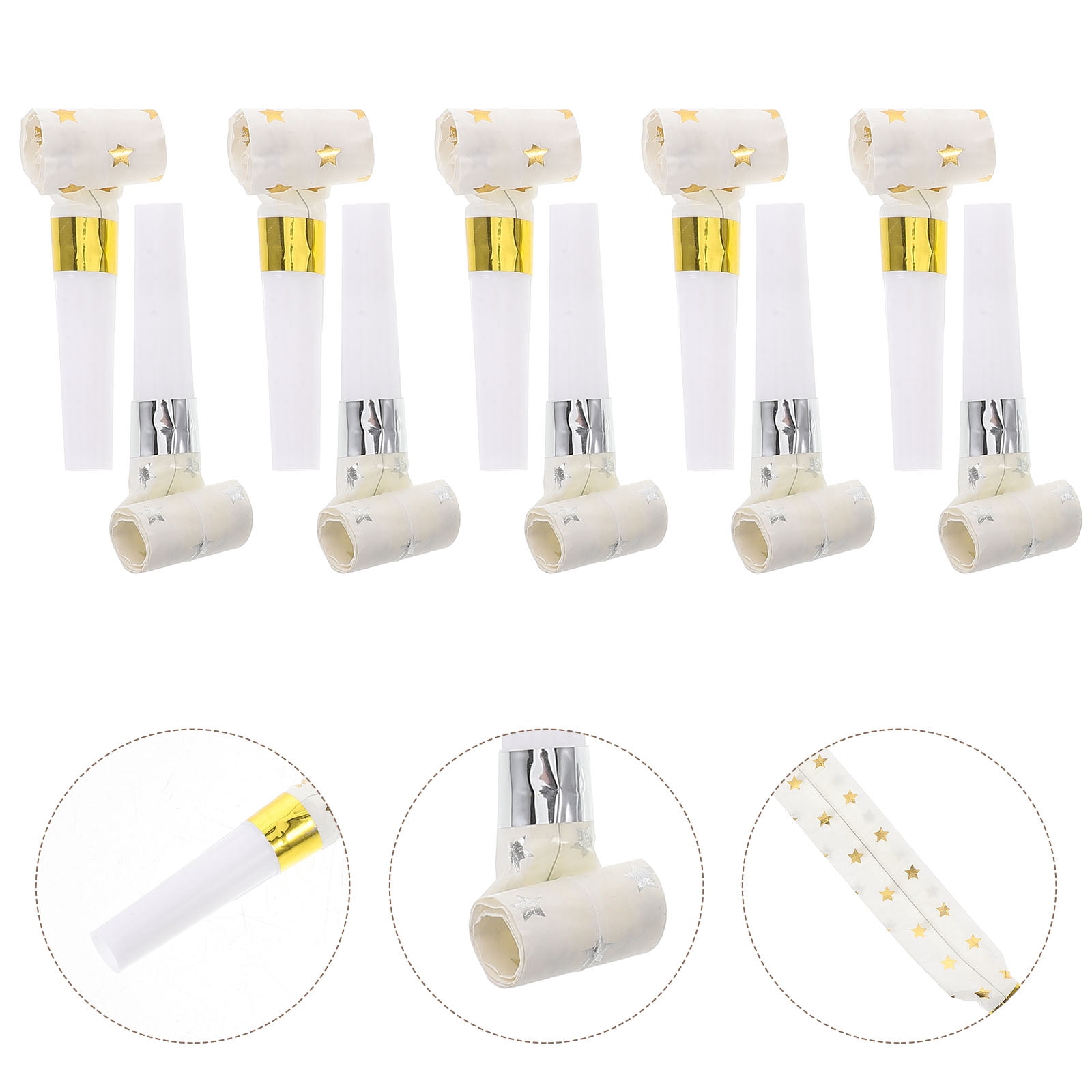 ADDHAT Addhat Plastic Party Whistles for Birthday Celebrations 20Pcs ...