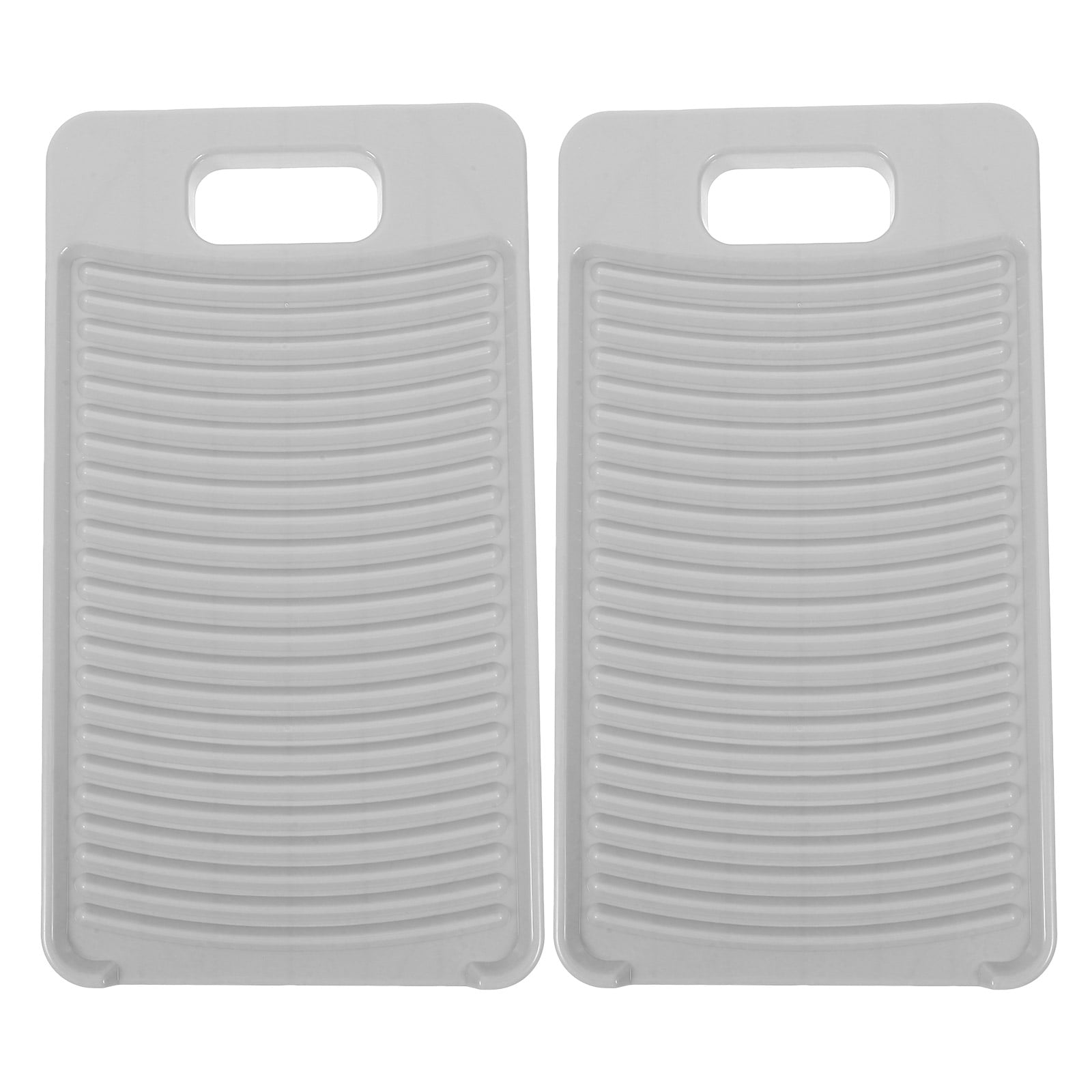 ADDHAT 2Pcs Grey Washboard for Laundry Hand Washing Machine Rectangular ...