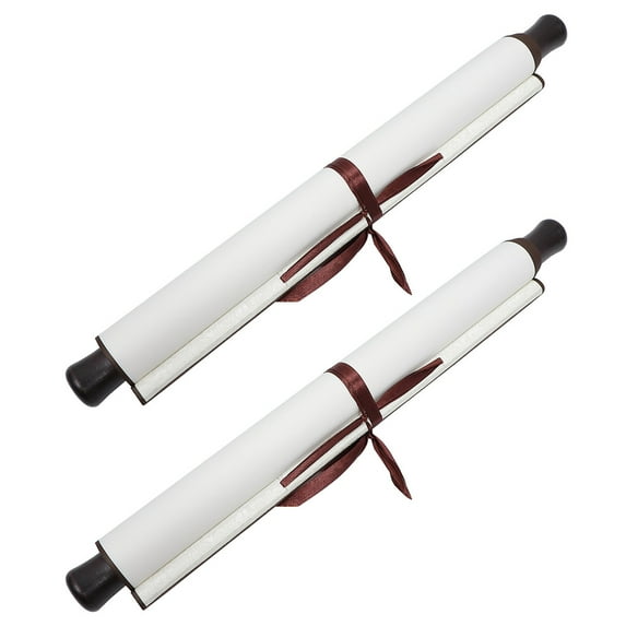 ADDHAT 2Pcs Multi Function Xuan Paper Scroll for Calligraphy and ...