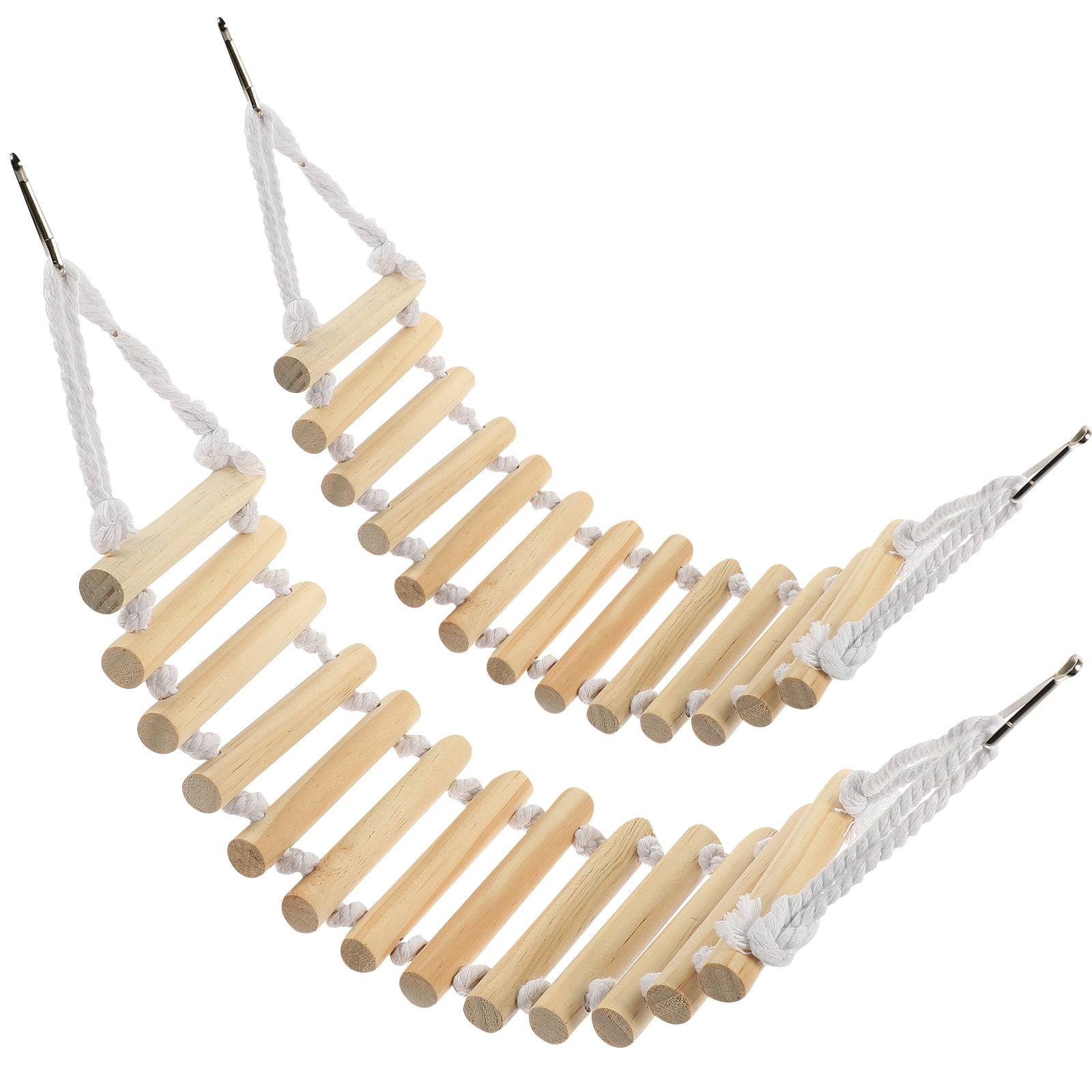 ADDHAT 2pcs Parrot Hanging Swing Toy Yellow Chewing Toy for Pet Owners ...