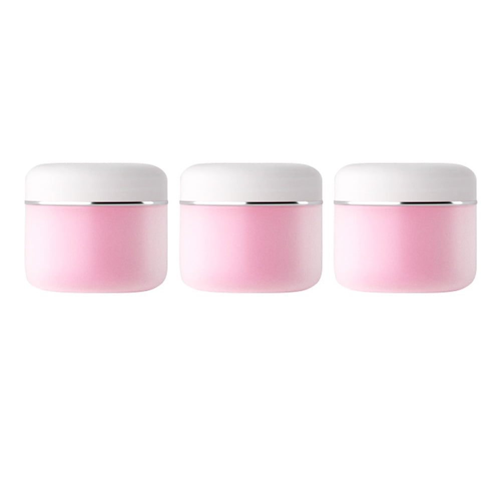 ADDHAT 3PCS Face Cream Box Portable Cosmetics Subpackaging Box Double ...