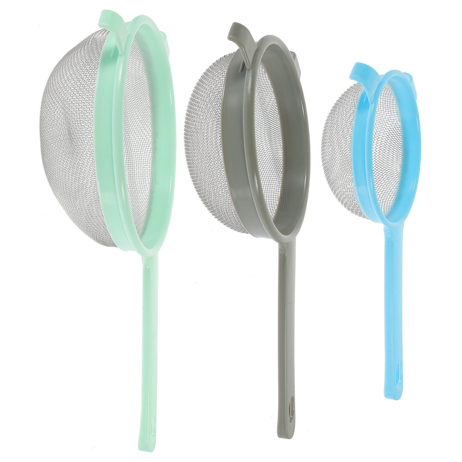 ADDHAT Flour Sifter for Sourdough Bread Round Flour Sieve PP Baking ...