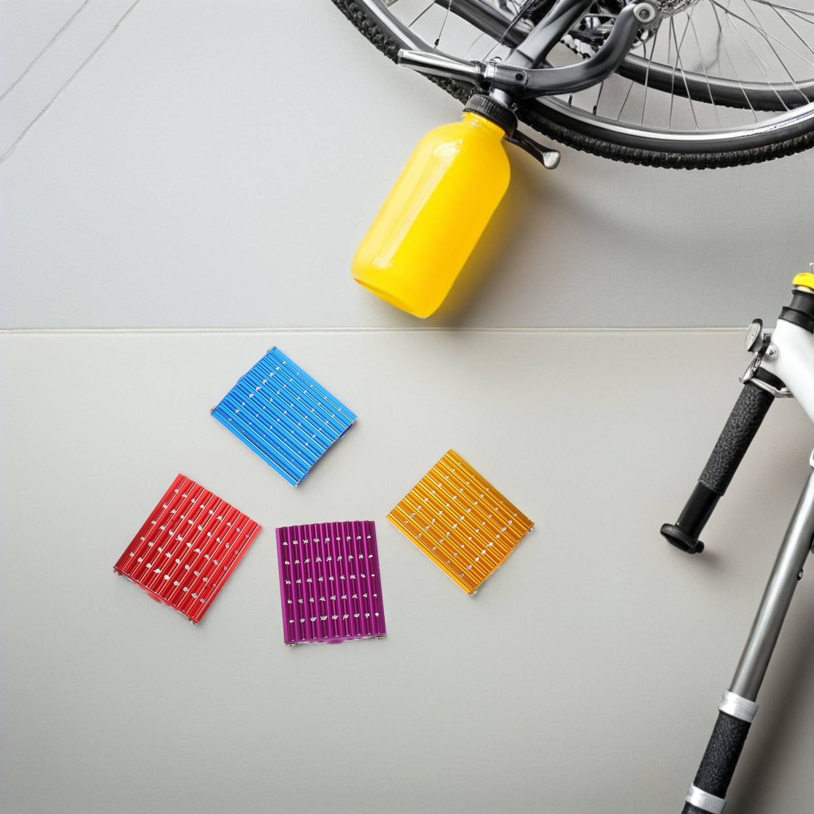 ADDHAT Aluminum Brake Pedal Covers Assorted Color Non-Slip for ...