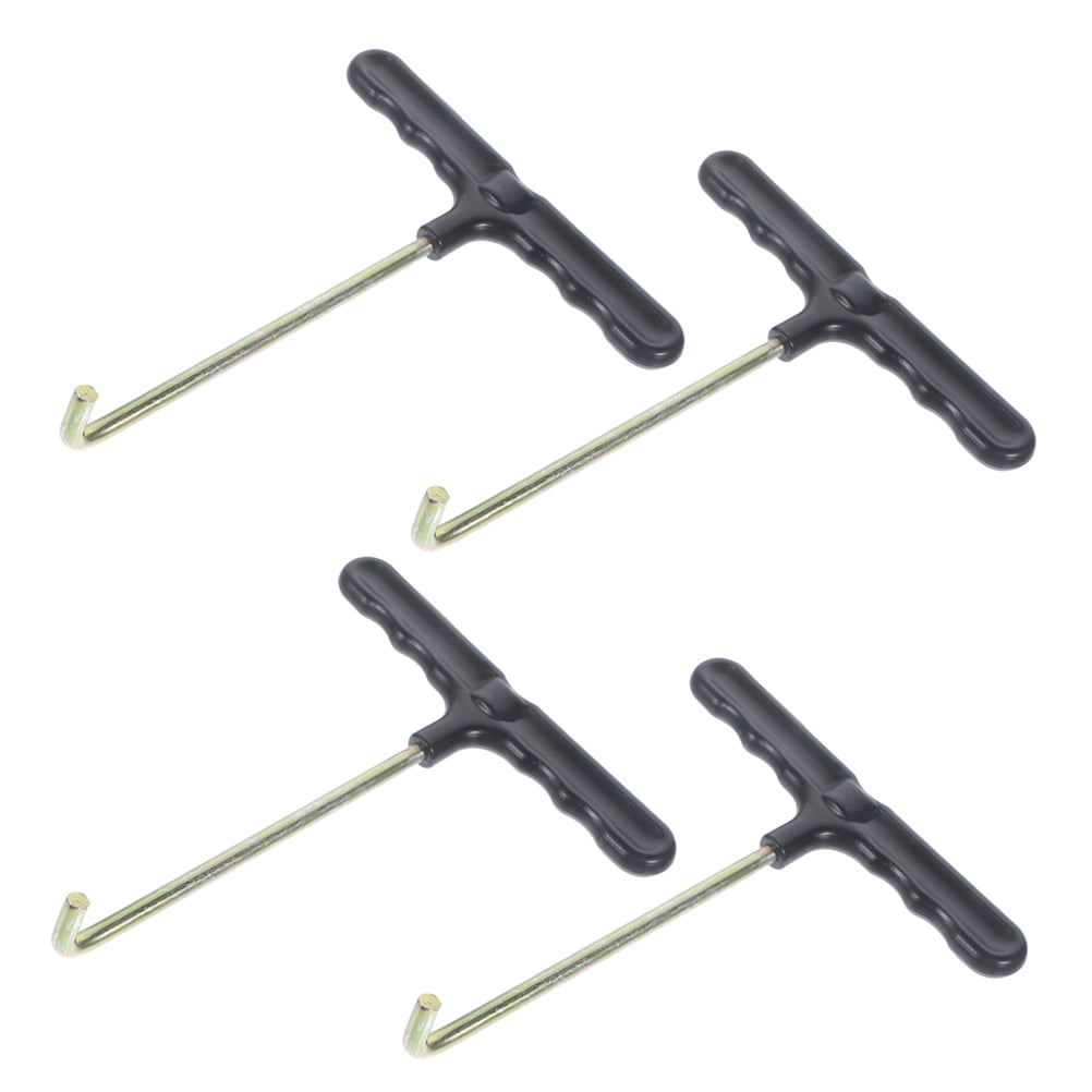 ADDHAT 4Pcs Trampoline Spring Puller T Hook Replacement Trampoline ...