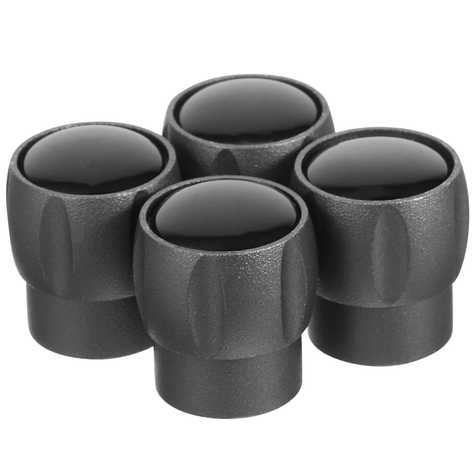 ADDHAT Durable Aluminum Valve Caps Grey Weather-Resistant Easy ...