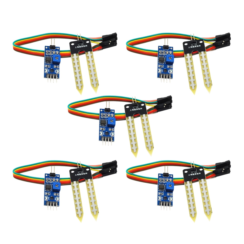 ADDHAT 5 PCS Soil Hygrometer Humidity Detection Modules Moisture ...