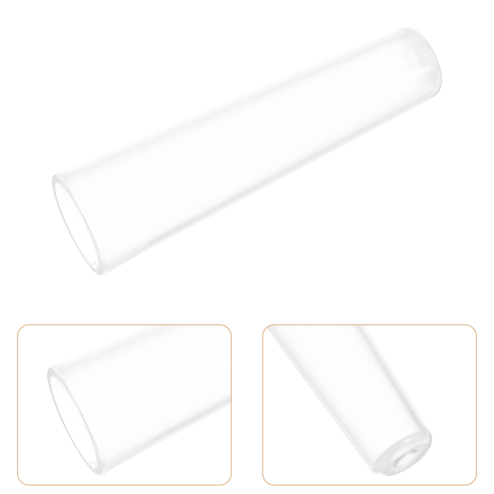 ADDHAT 50Pcs Transparent Pencil Cap Covers Plastic Extenders for ...