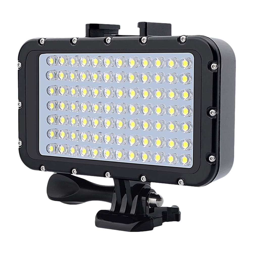 ADDHAT Rechargeable Diving Light 5000lm Black Underwater Video Light 16 ...